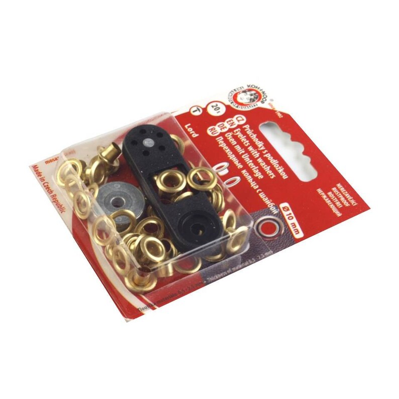 Eyelets Inner Kit 5mm With Applicator Tool / Eyelets Metal - Etsy