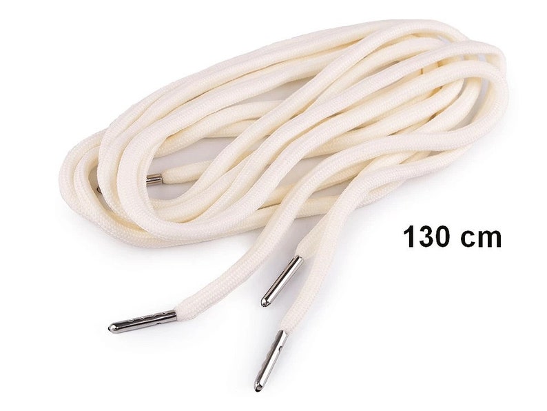 4 Black Hoodie Strings 130/140 Cm With Tips / Shoe Laces With - Etsy