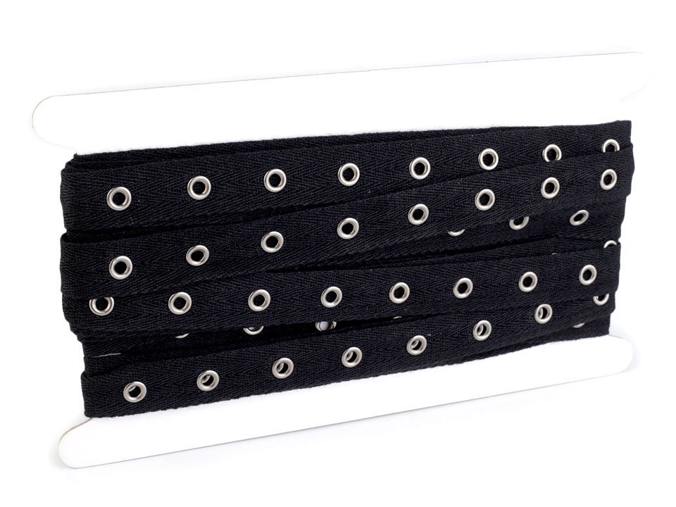 Metal Grommet Eyelet Tape 20mm / Cotton Ribbon With Small | Etsy