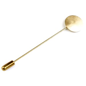 2 Decorative Pins for Hat or Brooch, Silver or Gold / Pin to Decorate ...