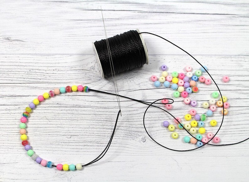 Big Eye Beading Needle 100 Mm / Needle for Stringing Pearls | Etsy