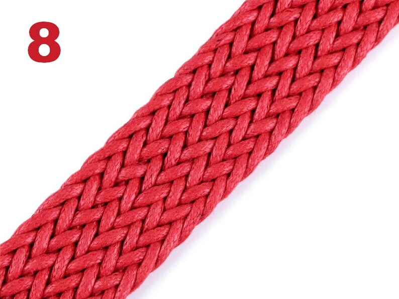 Braided Cotton Webbing Tape / 25-30-35mm / Rope Webbing Strap - Etsy