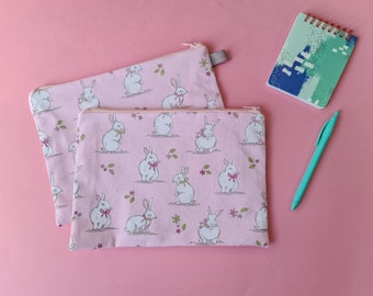 Bunny Rabbit Pencil Case - Etsy