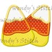 Two Candy Corn Machine Embroidery Design Candy Corns Applique - Etsy