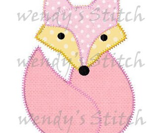 Fox Applique Pattern - Etsy