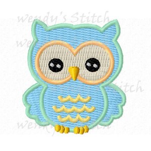 Mini Owl Machine Embroidery Design Instant Download - Etsy