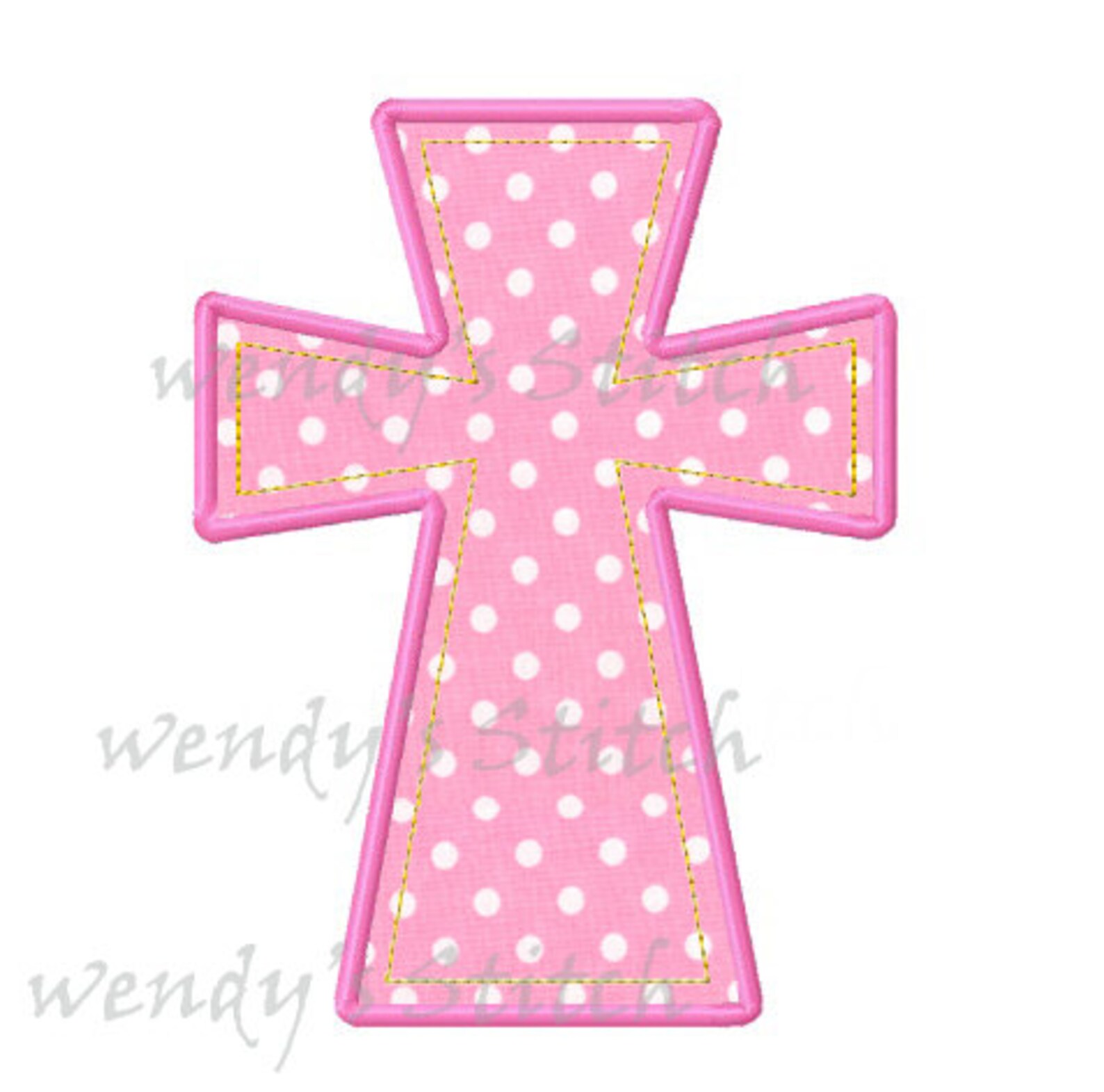 Cross Applique Machine Emboridery Digital Design Pattern - Etsy