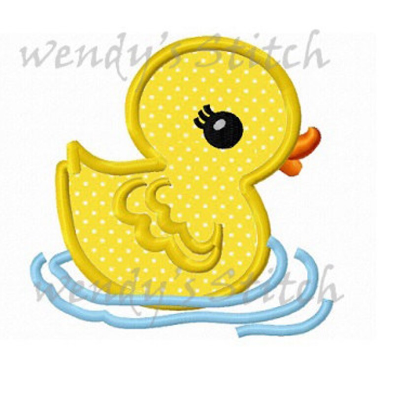 Duck Applique - Etsy