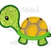 Turtle Applique Machine Embroidery Design Digtial Pattern - Etsy