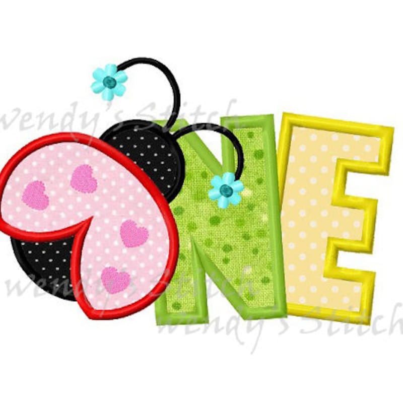 Ladybug Applique - Etsy