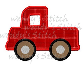 Truck Applique - Etsy