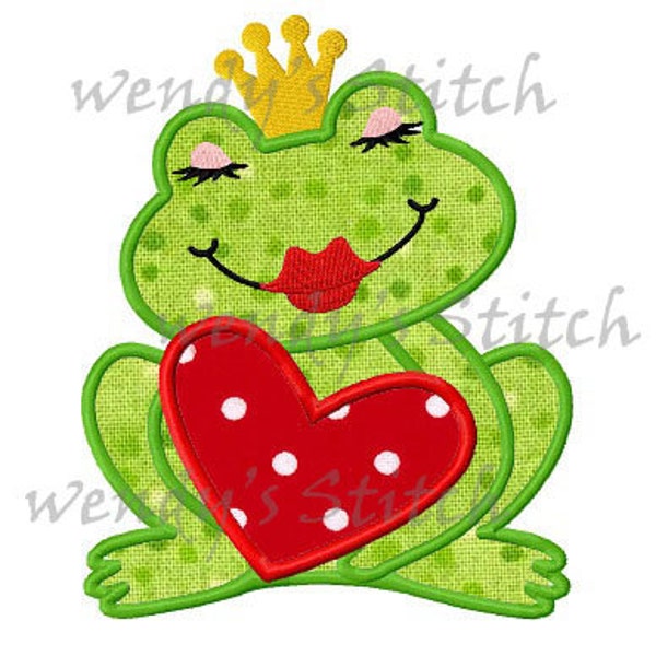 Frog Applique - Etsy