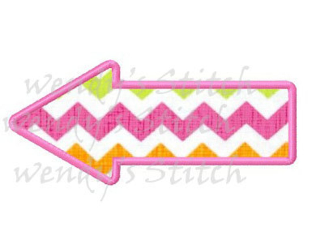 Arrow Applique Machine Embroidery Design Digital Pattern - Etsy