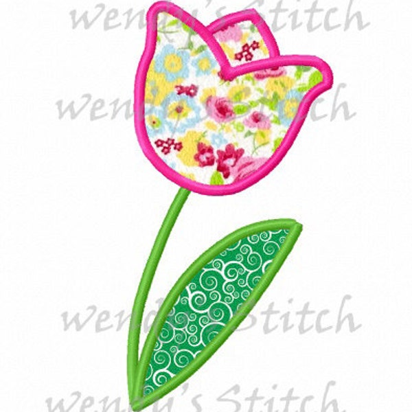 Tulip Applique - Etsy