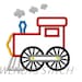 Train Applique Machine Embroidery Design Digital Pattern Instant ...