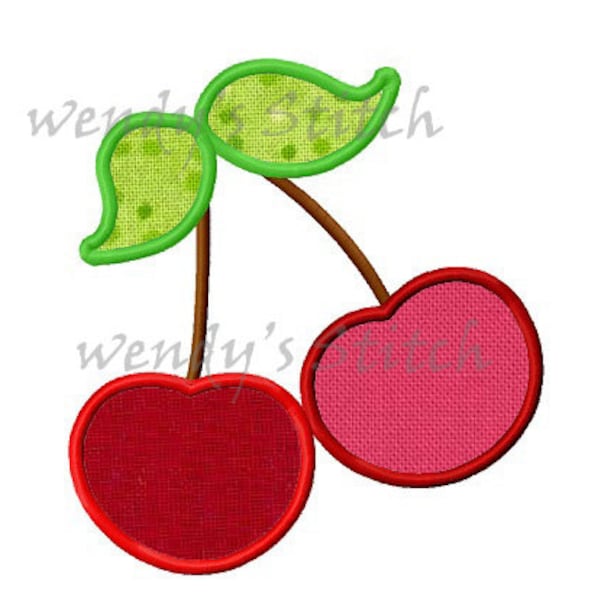 Cherry Applique - Etsy