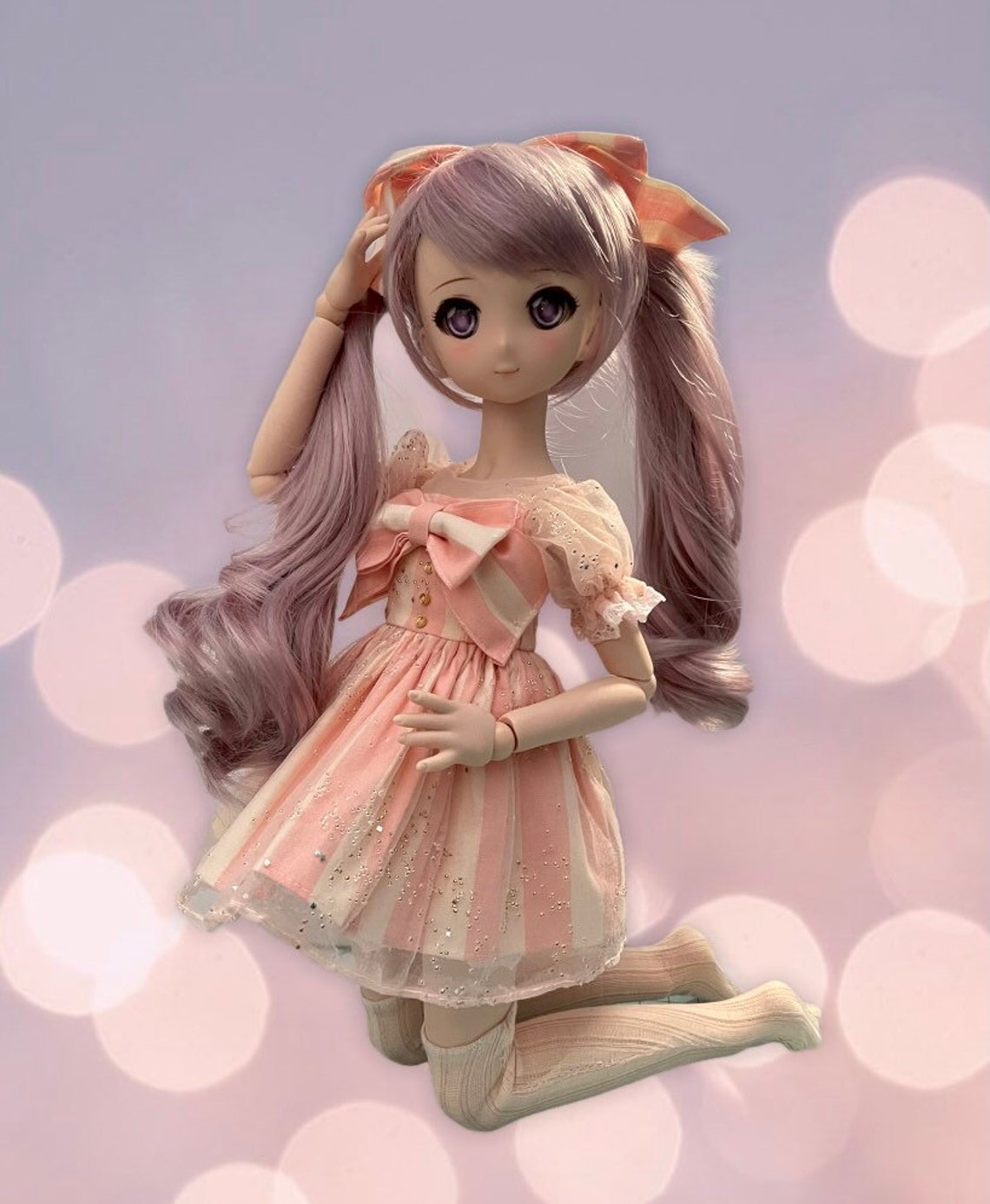 Ribbon Dress for MDD Doll | Etsy