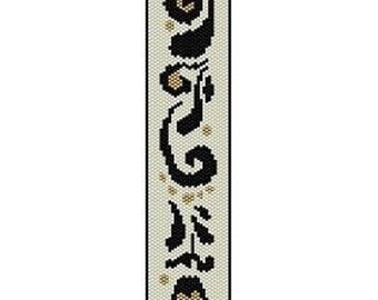 Peyote Bracelet Beading Pattern for Advanced Beaders Pattern | Etsy