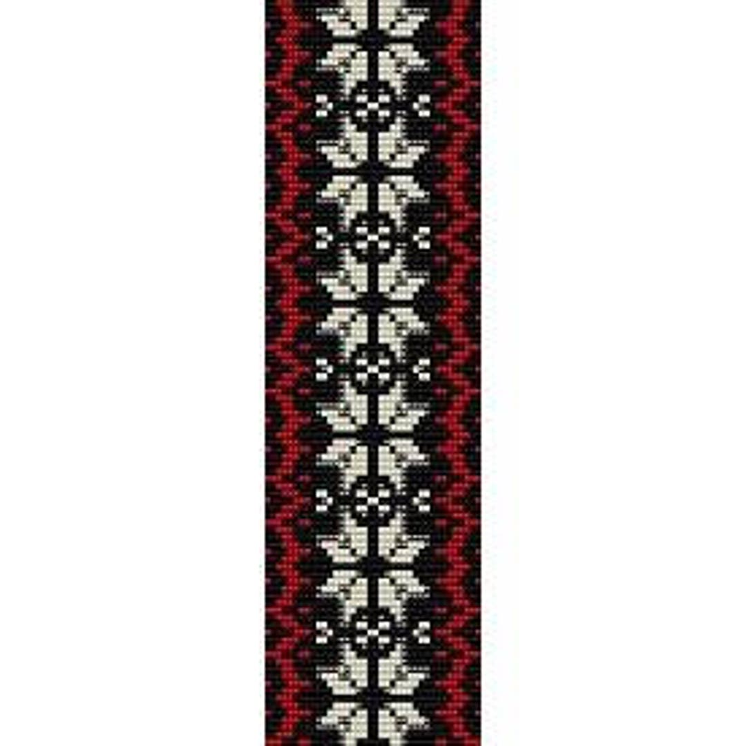 Instant Download Beading Pattern Loom Stitch Bracelet Norwegian ...