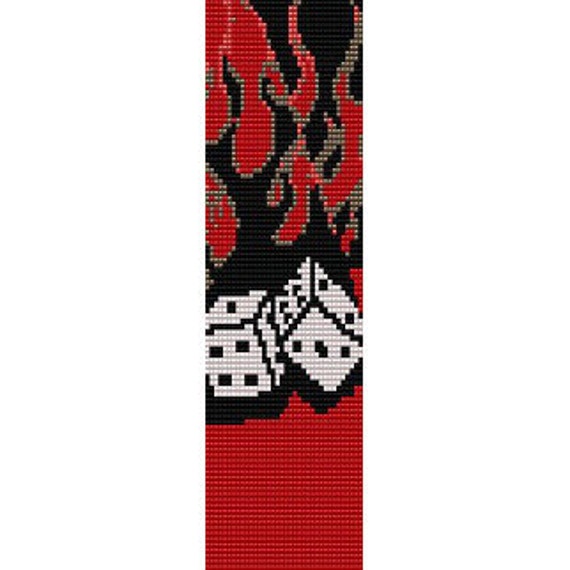 Instant Download Beading Pattern Loom Stitch Bracelet Dice on - Etsy