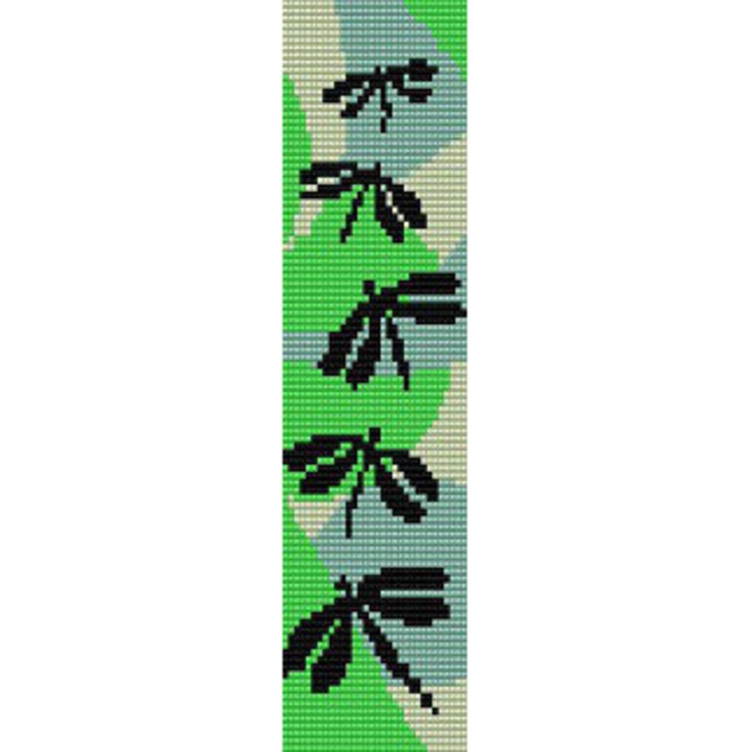 Instant Download Beading Pattern Loom Stitch Bracelet Spring ...