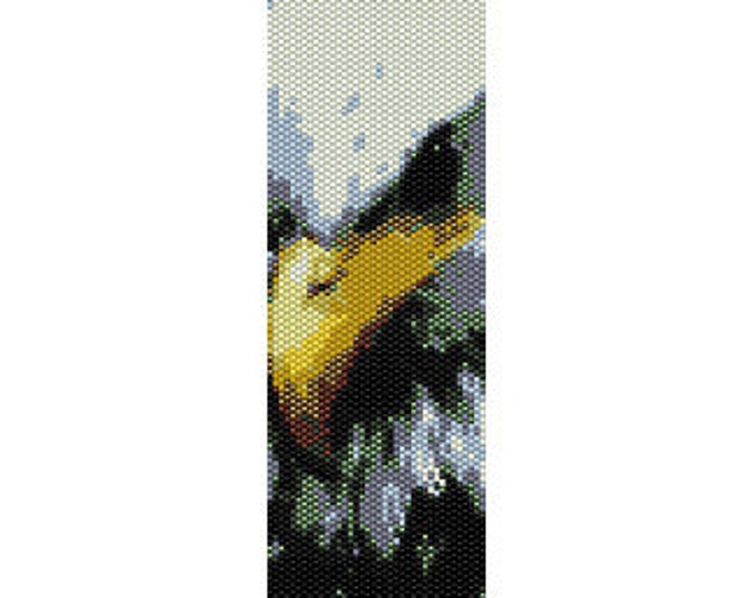 Bead PATTERN Eagle Totem Cuff Loom or Square Stitch - Etsy Canada