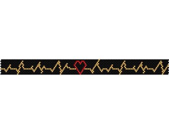 Instant Download Beading Pattern Peyote Stitch Bracelet Eagle Seed Bead ...