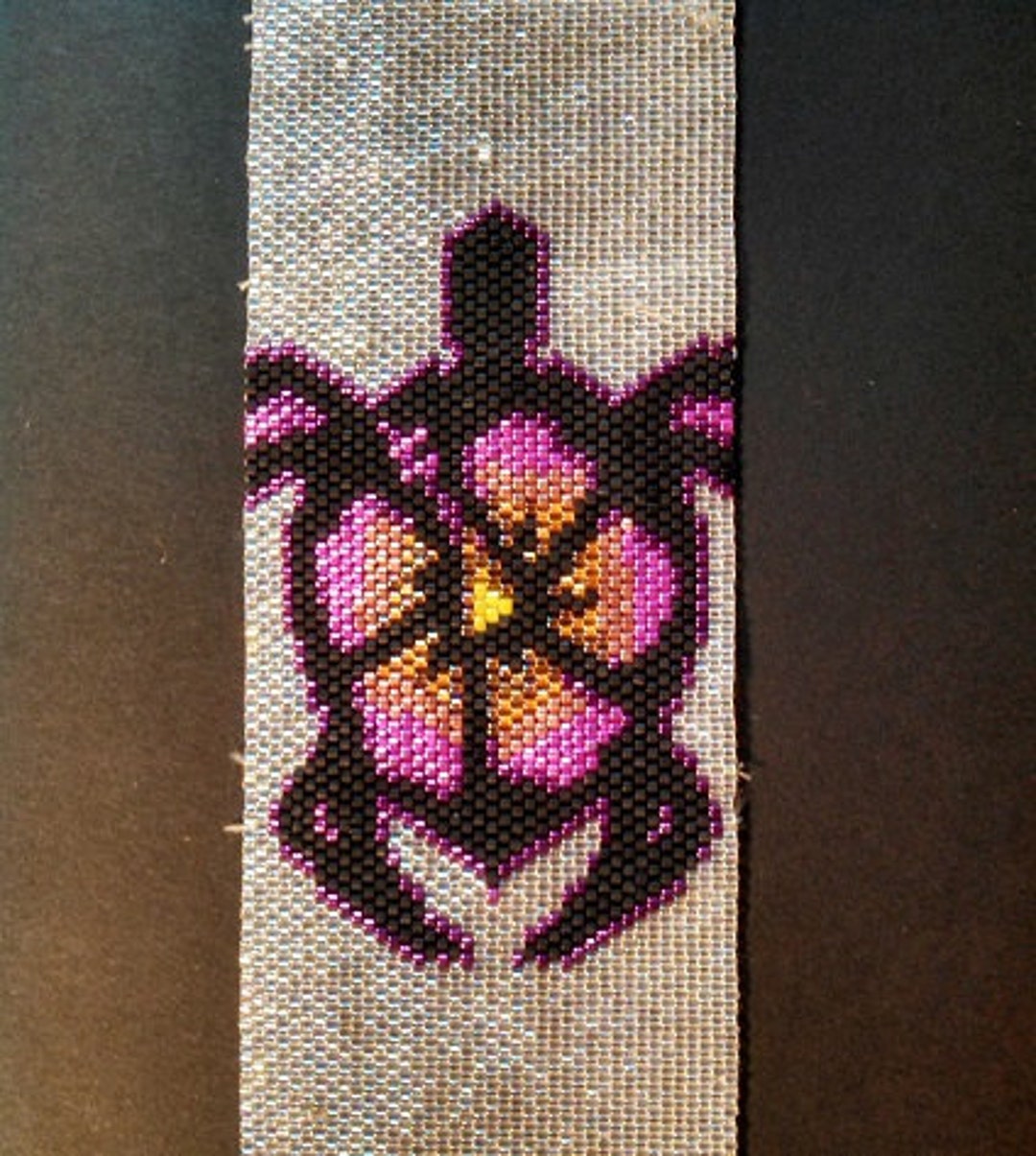 Instant Download Beading Pattern Loom Stitch Bracelet Hibiscus Turtle ...