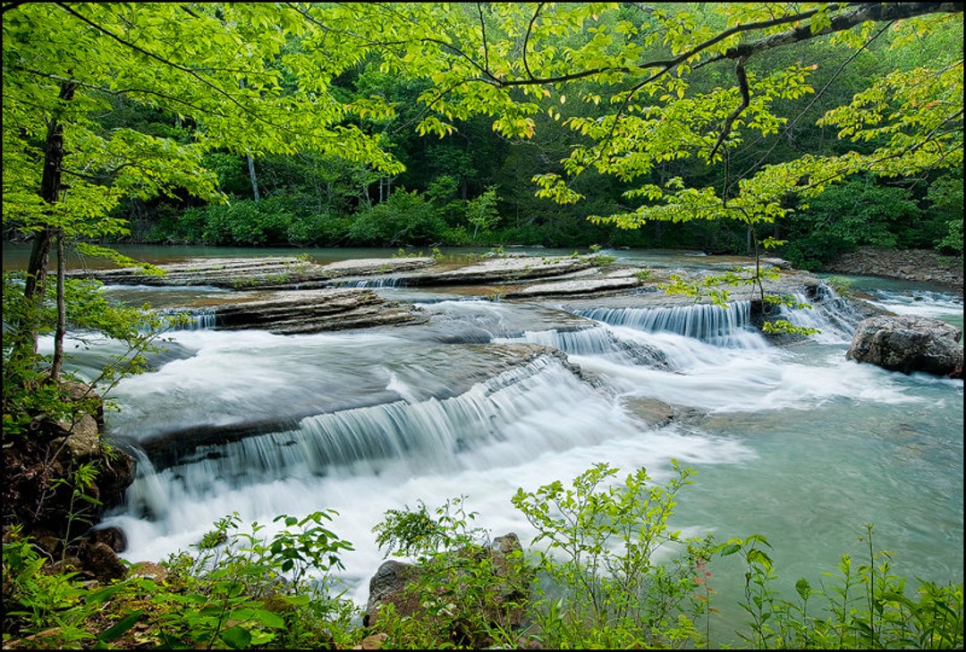 Nature Photography, Waterfall, Falling Water Creek, Richland Creek ...