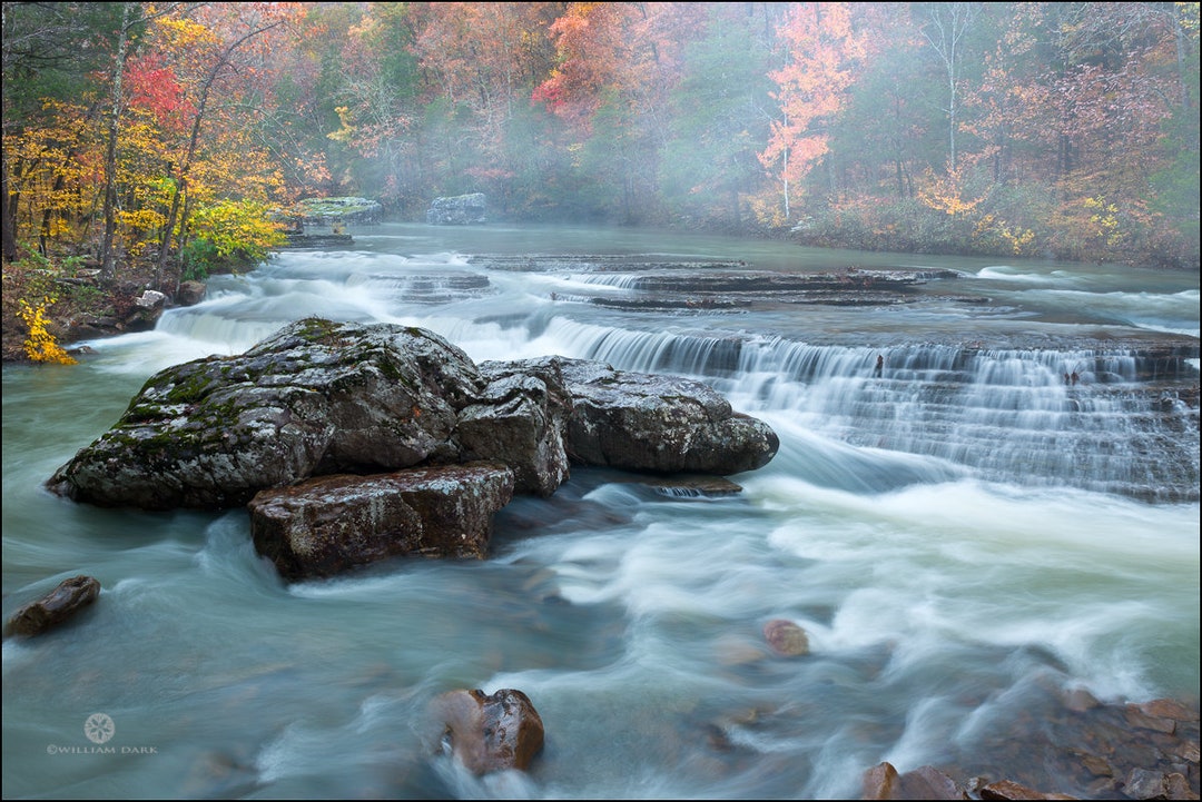 Nature Photography, Six Finger Falls, Arkansas, Falling Water Creek ...