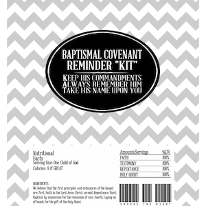 LDS Baptism Kit Kat Wrappers- INSTANT DOWNLOAD -candy Bar Wrappers ...