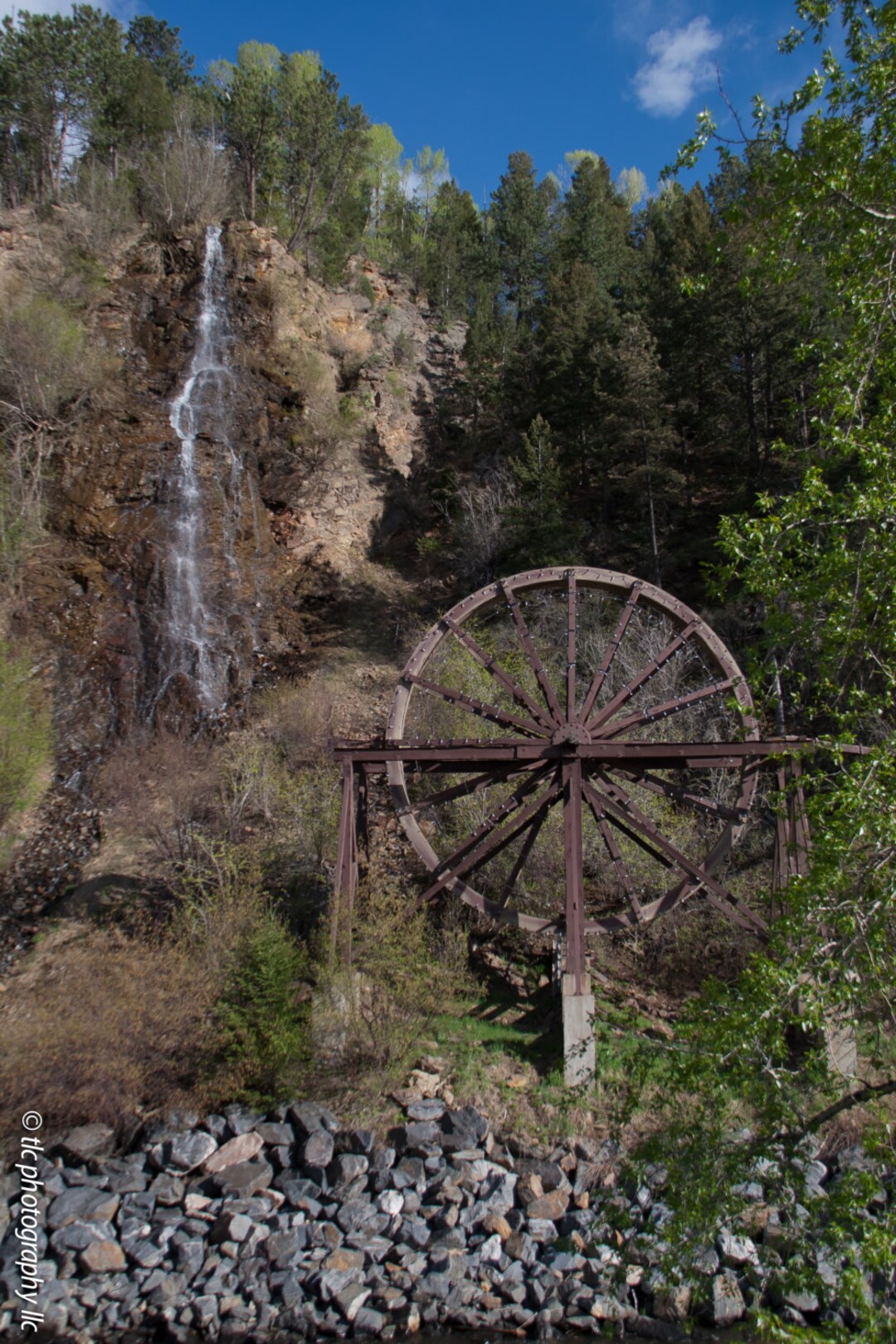 Waterwheel With Blue Skies - Etsy Hong Kong