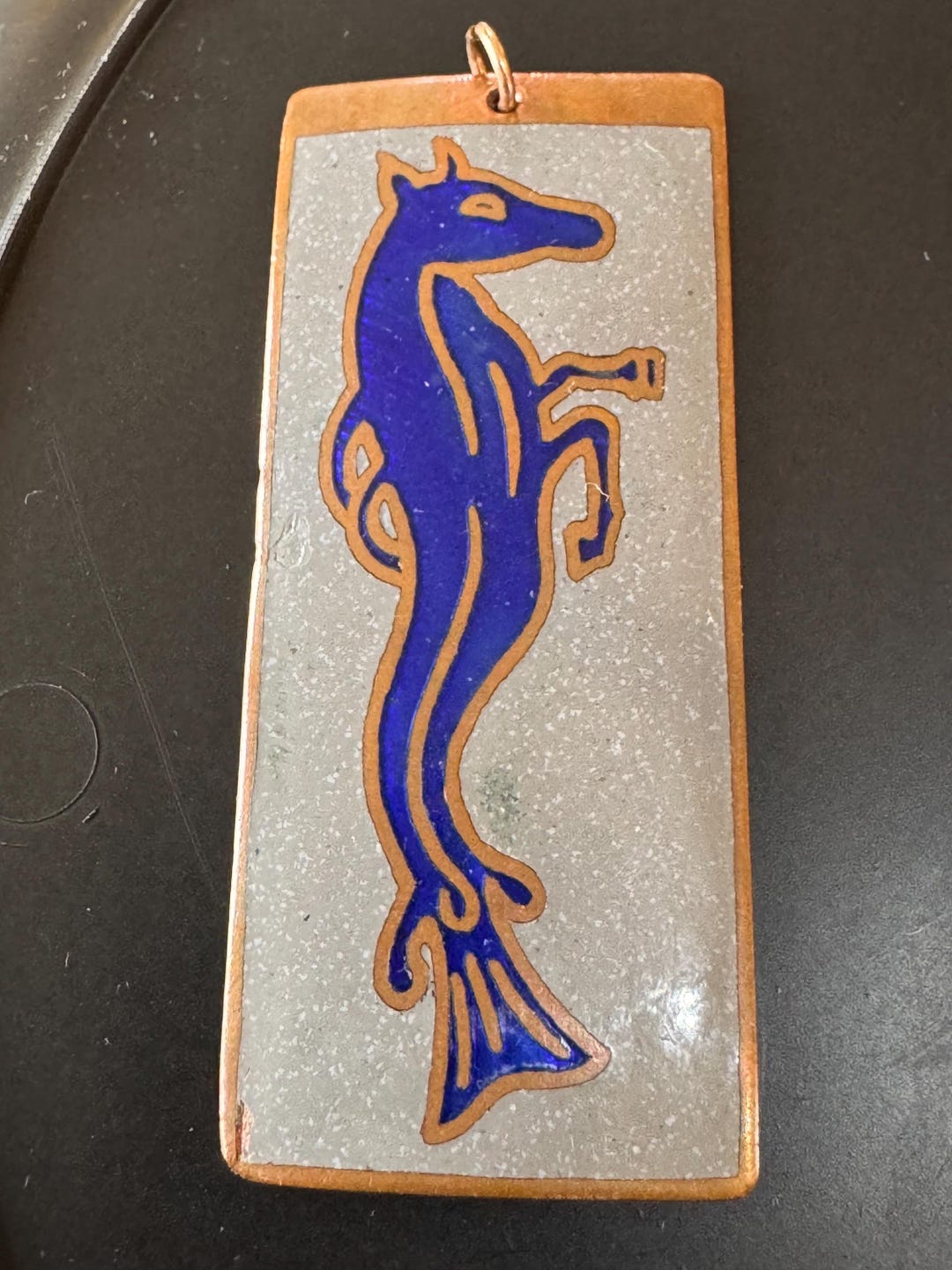 John Leman Pendant, Celtic-inspired Enamel on Copper - Etsy