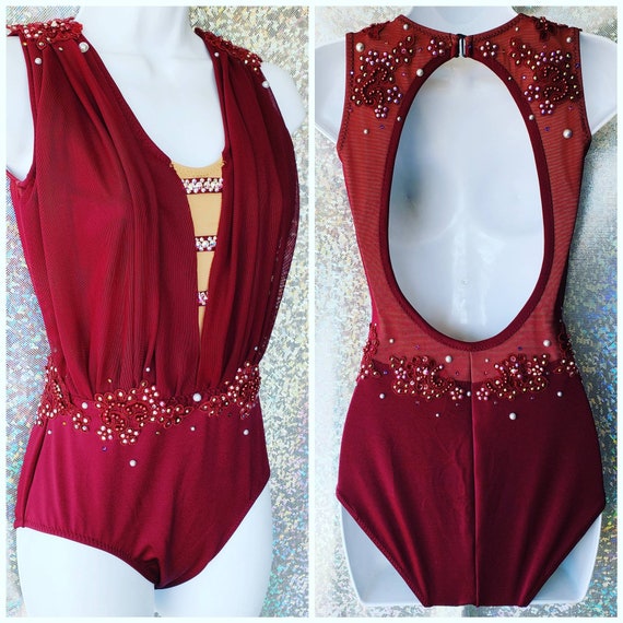 Style 8898 Dance Leotard With BLING Any Color - Etsy