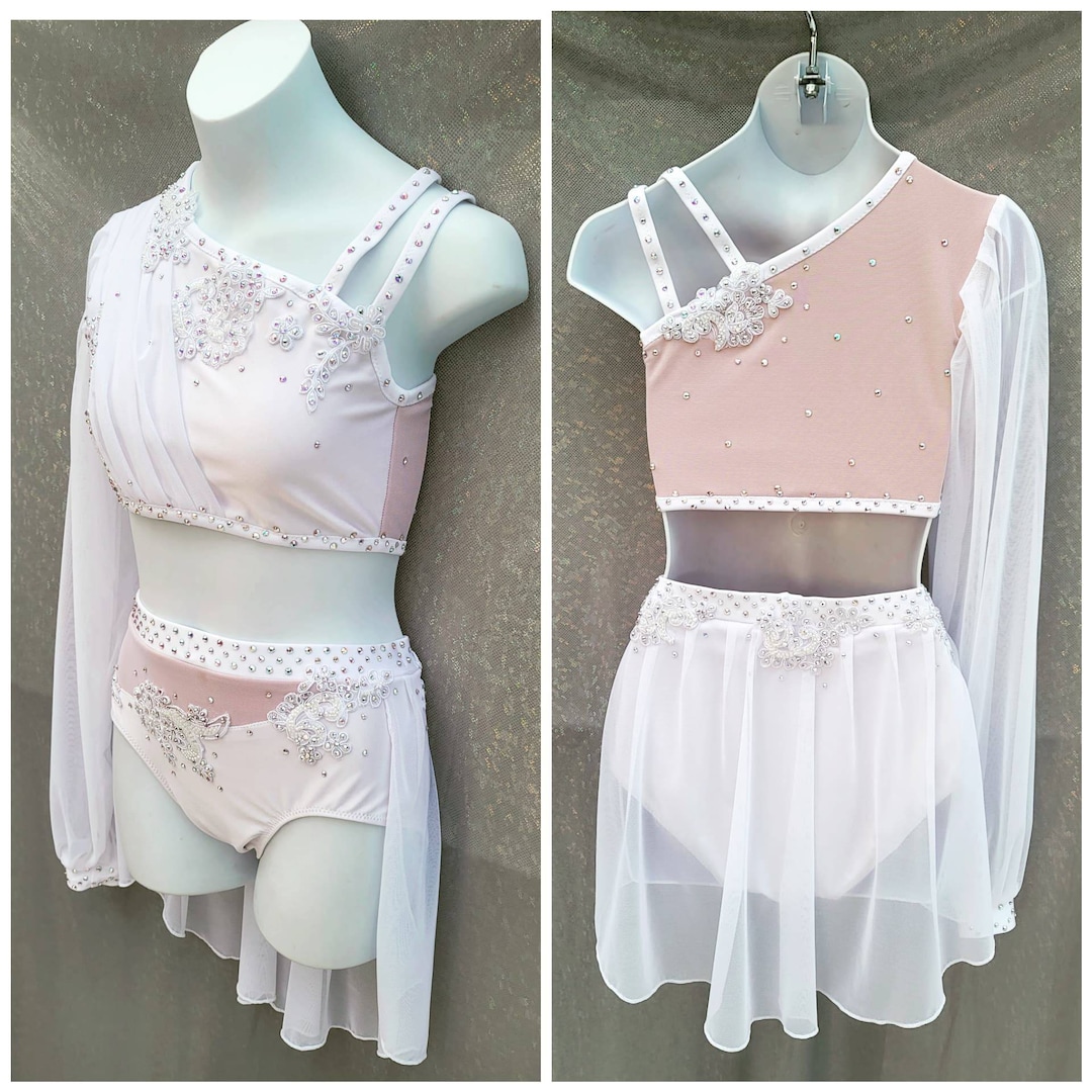 Style 2301 Lyrical Dance Costume With BLING ANY COLOR - Etsy