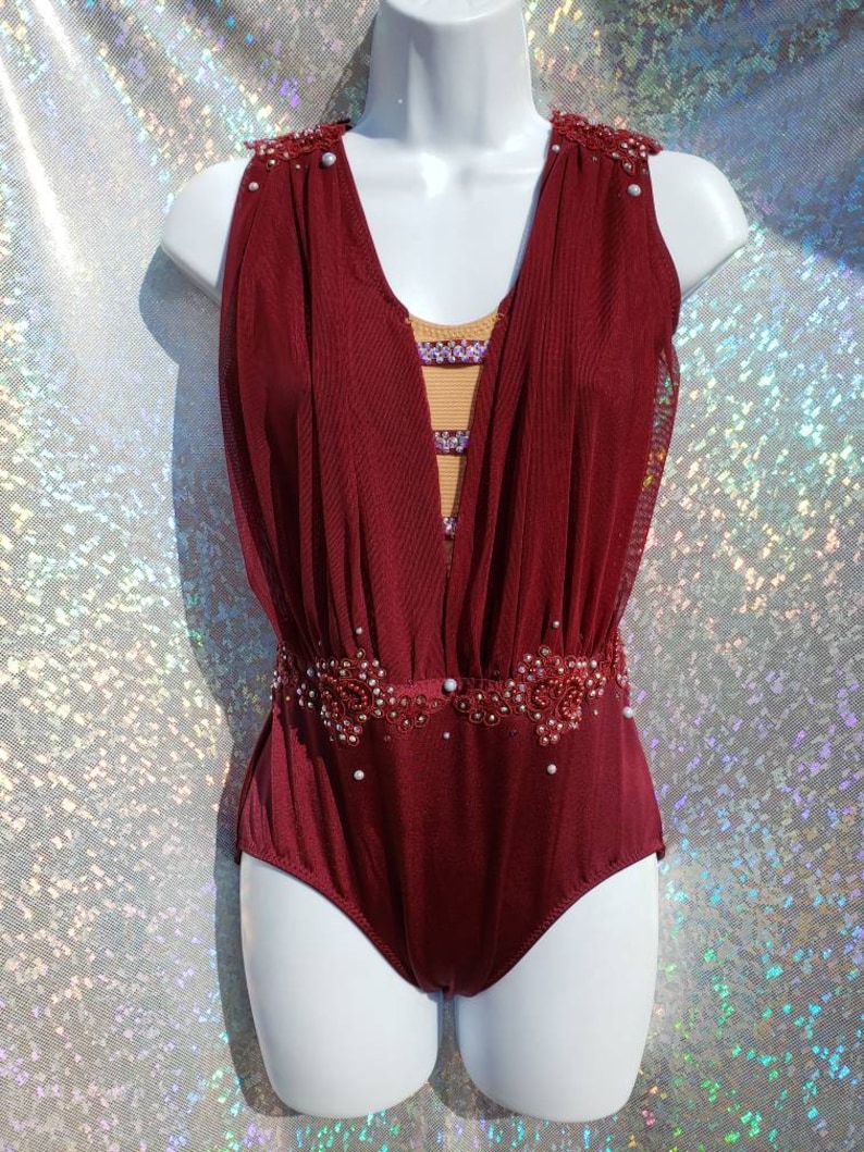 Style 8898 Dance Leotard With BLING Any Color - Etsy