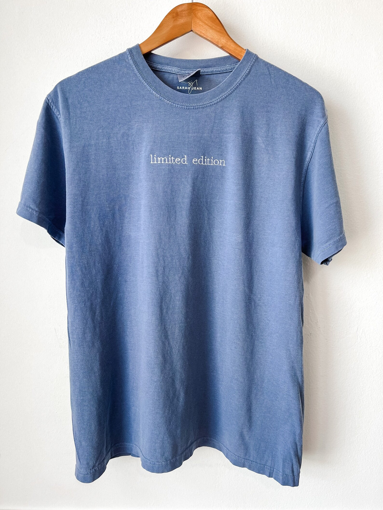 Custom Embroidered Comfort Colors T Shirt Personalize Your - Etsy