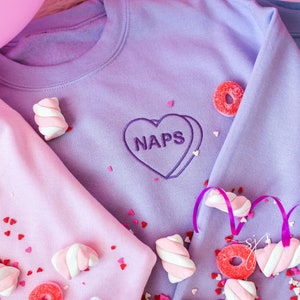 Customize Your Own Valentine’s Day Crewneck Sweatshirt, Embroidered ...