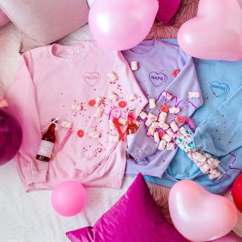 Customize Your Own Valentines Day Crewneck Sweatshirt | Etsy