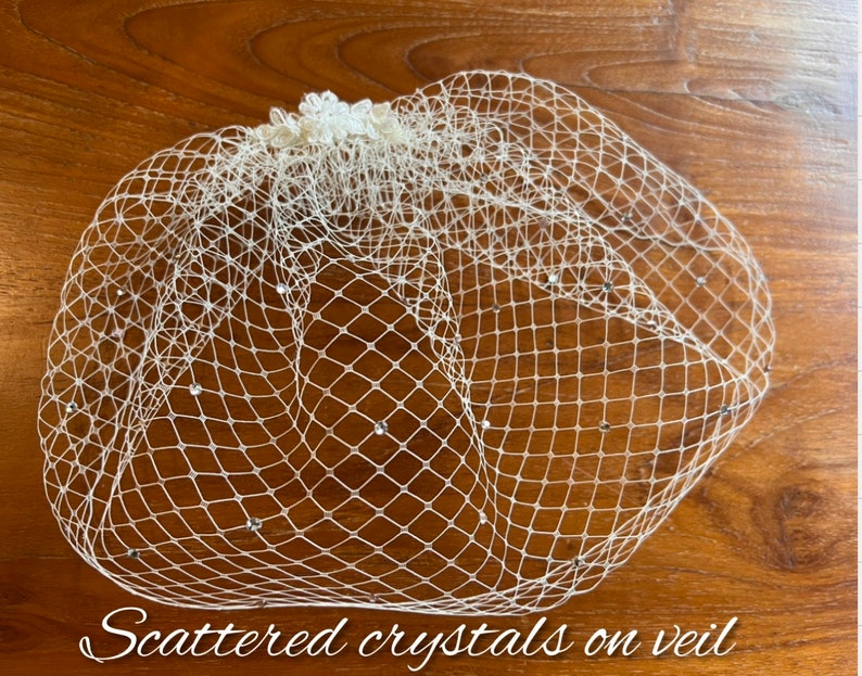 Bird Cage Veil French Netting Bridal Veil EMILY - Etsy