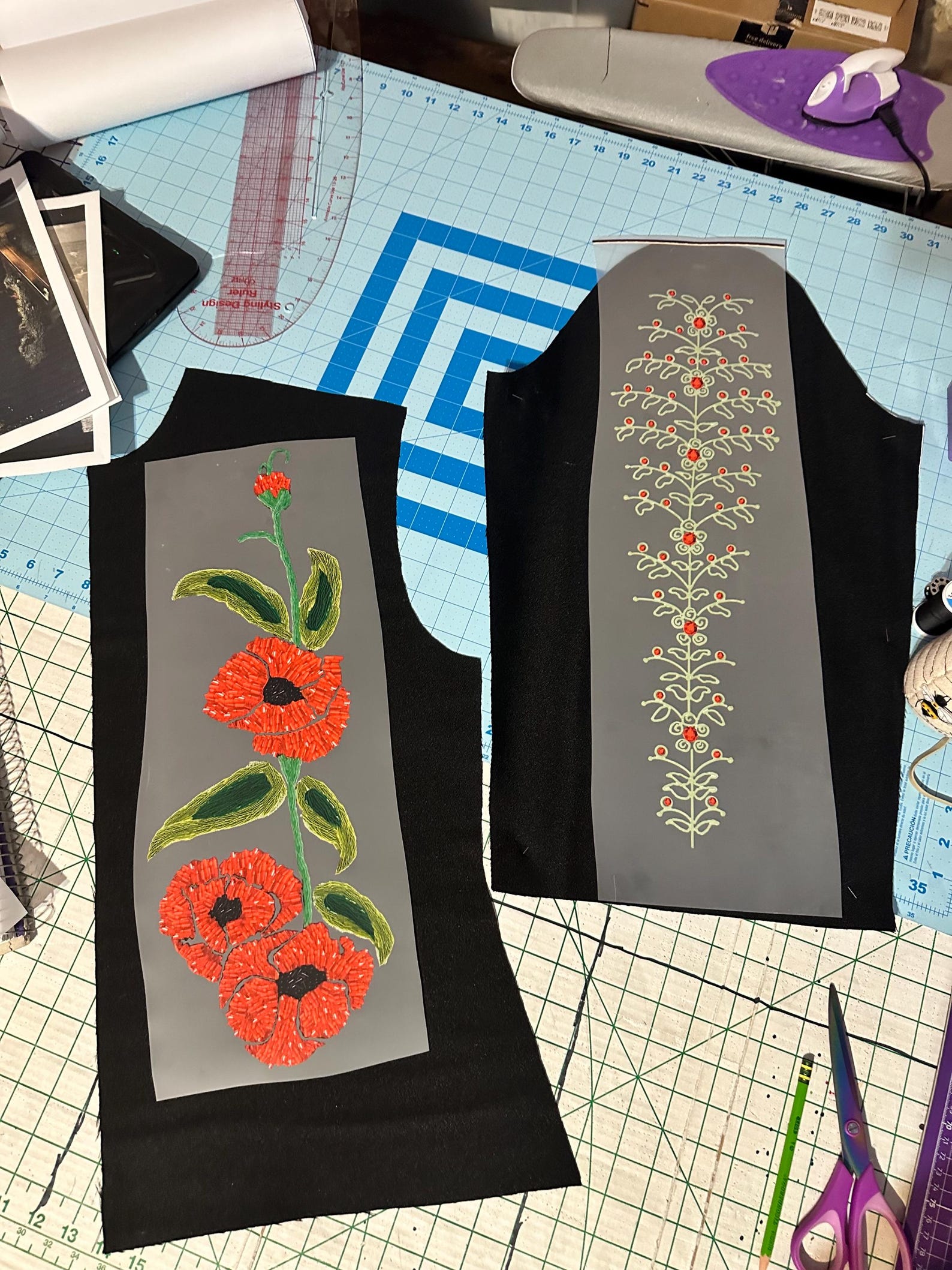 Jimmy Page Led Zeppelin Poppy Jacket Replica Stagewear Tribute - Etsy