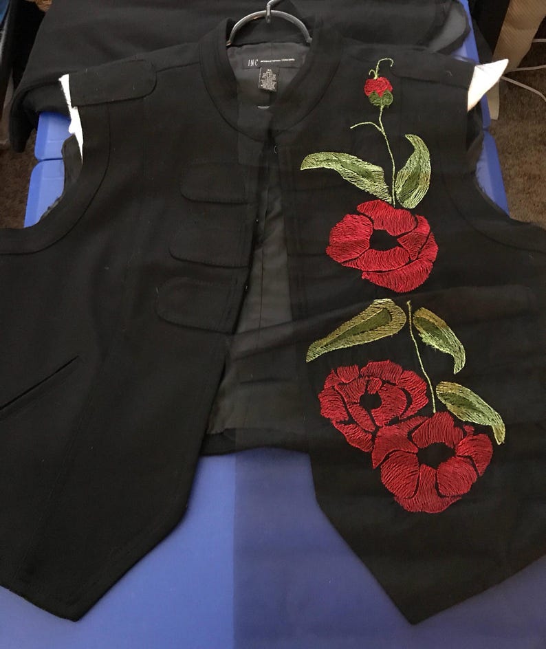 Jimmy Page Led Zeppelin Poppy Jacket Replica Stagewear Tribute - Etsy