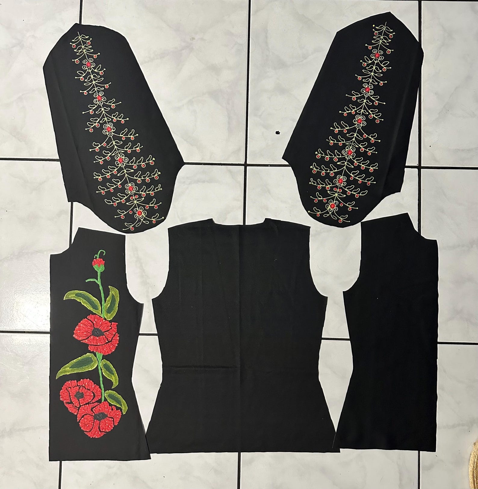 Jimmy Page Led Zeppelin Poppy Jacket Replica Stagewear Tribute - Etsy