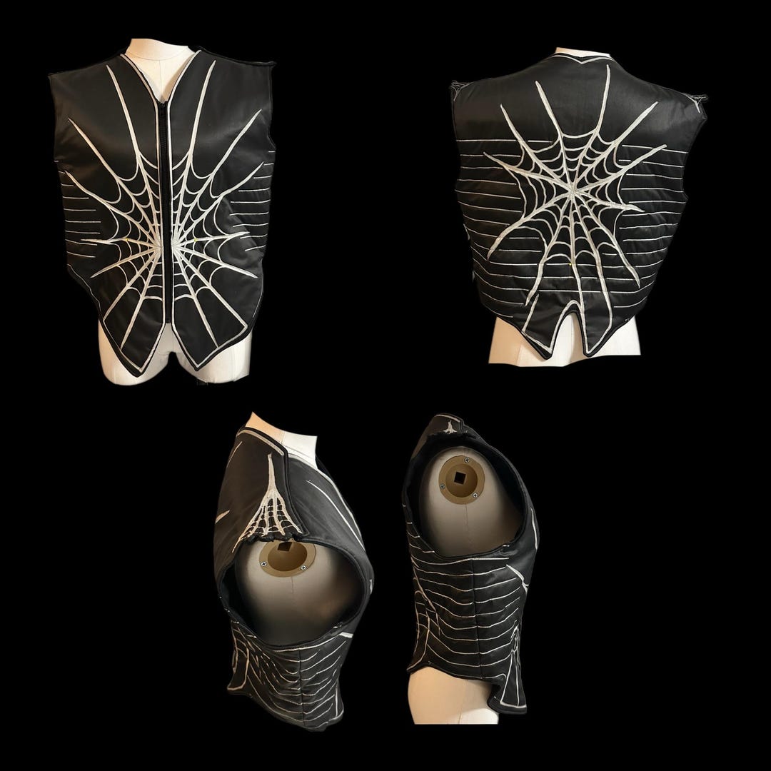 Spiderman Vest Replica Brian May Queen Tribute Band Stagewear Rock Wear ...