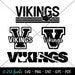 Viking Mascot SVG, Vikings School Png, Viking Svg, School Mascot Art ...