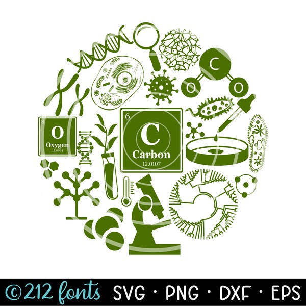 Biology Svg - Etsy