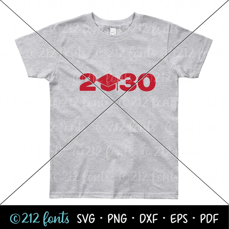 Class of 2030 SVG Graphics: Graduation Clip Art (digital Download) - Etsy
