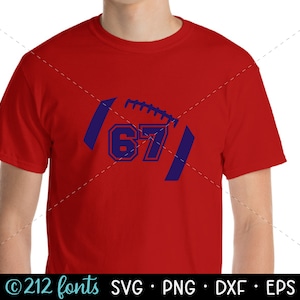 Football Laces & Numbers Clip Art Svgs, Football PNG Jpg Eps, Digital ...