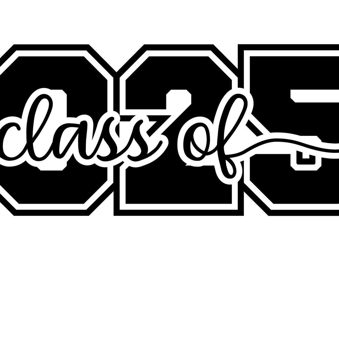 Class of 2025 SVG, Graduation Graphics, Cut File (digital Download ...