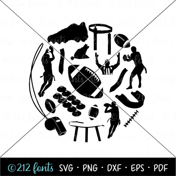 Kids Flag Football Clip Art